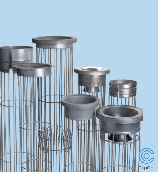 Baghouse Filter Cages | Dust Collector Filter Cages | ClipOn